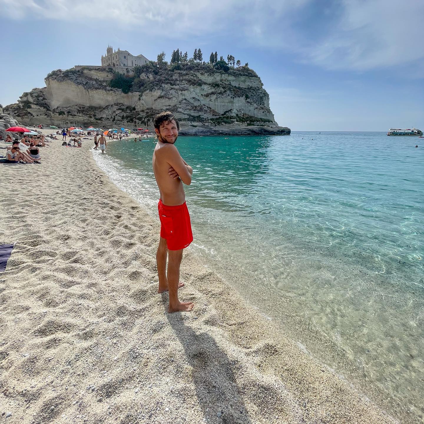 La principal playa de Tropea - Playa de la Rotonda - Spiaggia della ...
